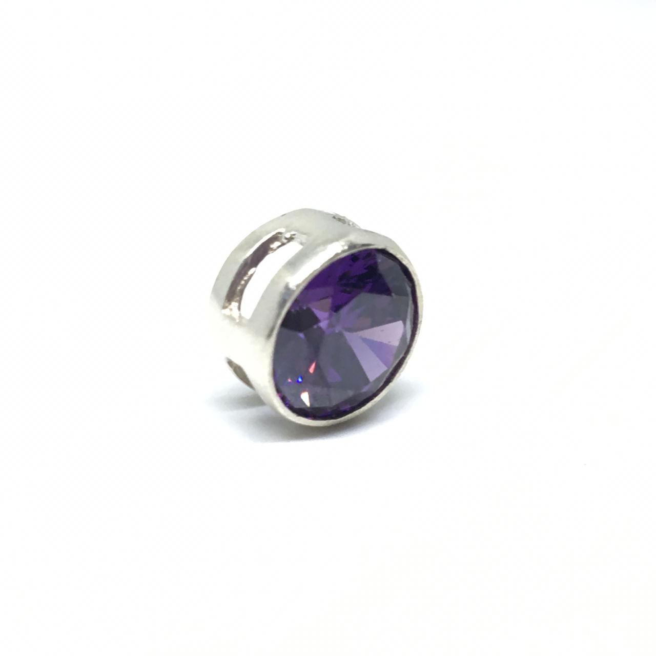 DIJE DE PLATA SUSANITO 8MM VARIOS COLORES - BlueMoon Joyas